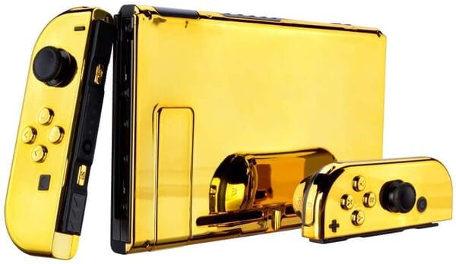 Gold Chrome Special Edition Custom Nintendo Switch Konsole mit | Etsy