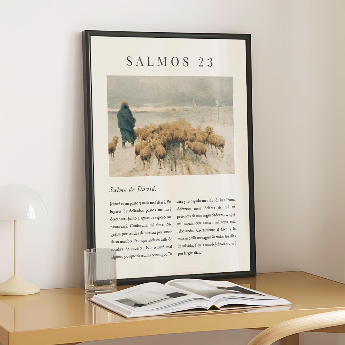 Salmos Psalm 23 El Señor Es Mi Pastor Spanish Espanol Bible Verse ...