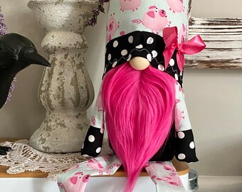 Pink Pig Gnome - Etsy
