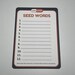 5x Seedsigner QR Code Cards 12 Words Grid 21x21 - Etsy