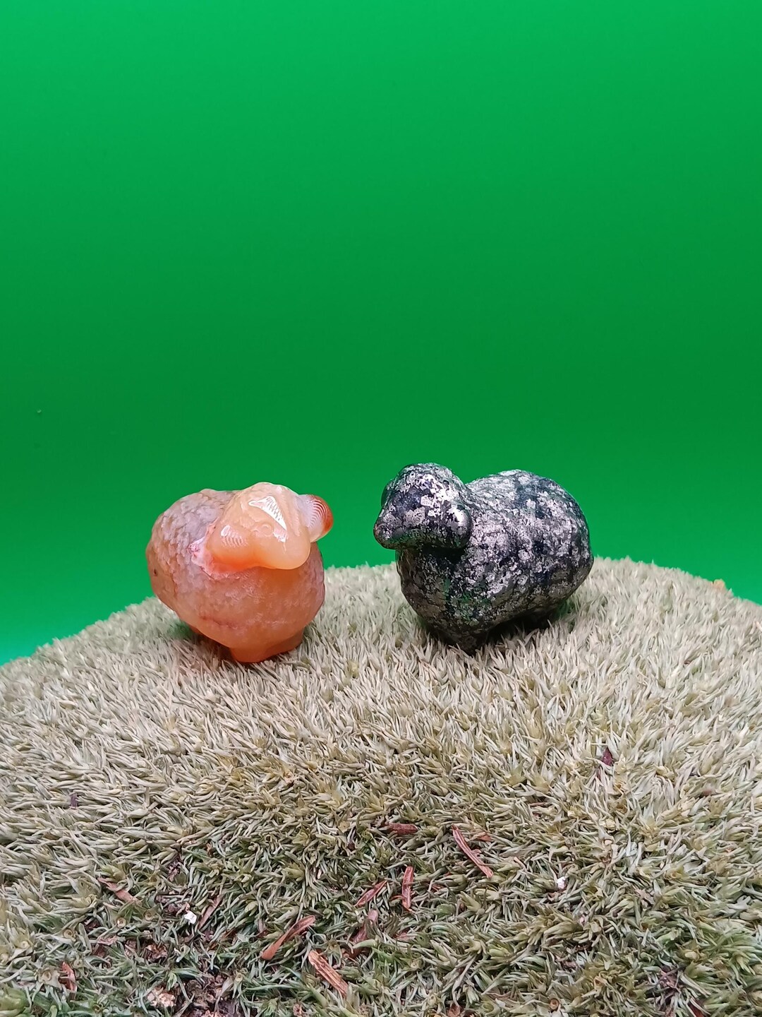 SHEEP, Farm Animals, Tiny 1" Crystal Sheep, Crystal Lamb, Sheep for ...