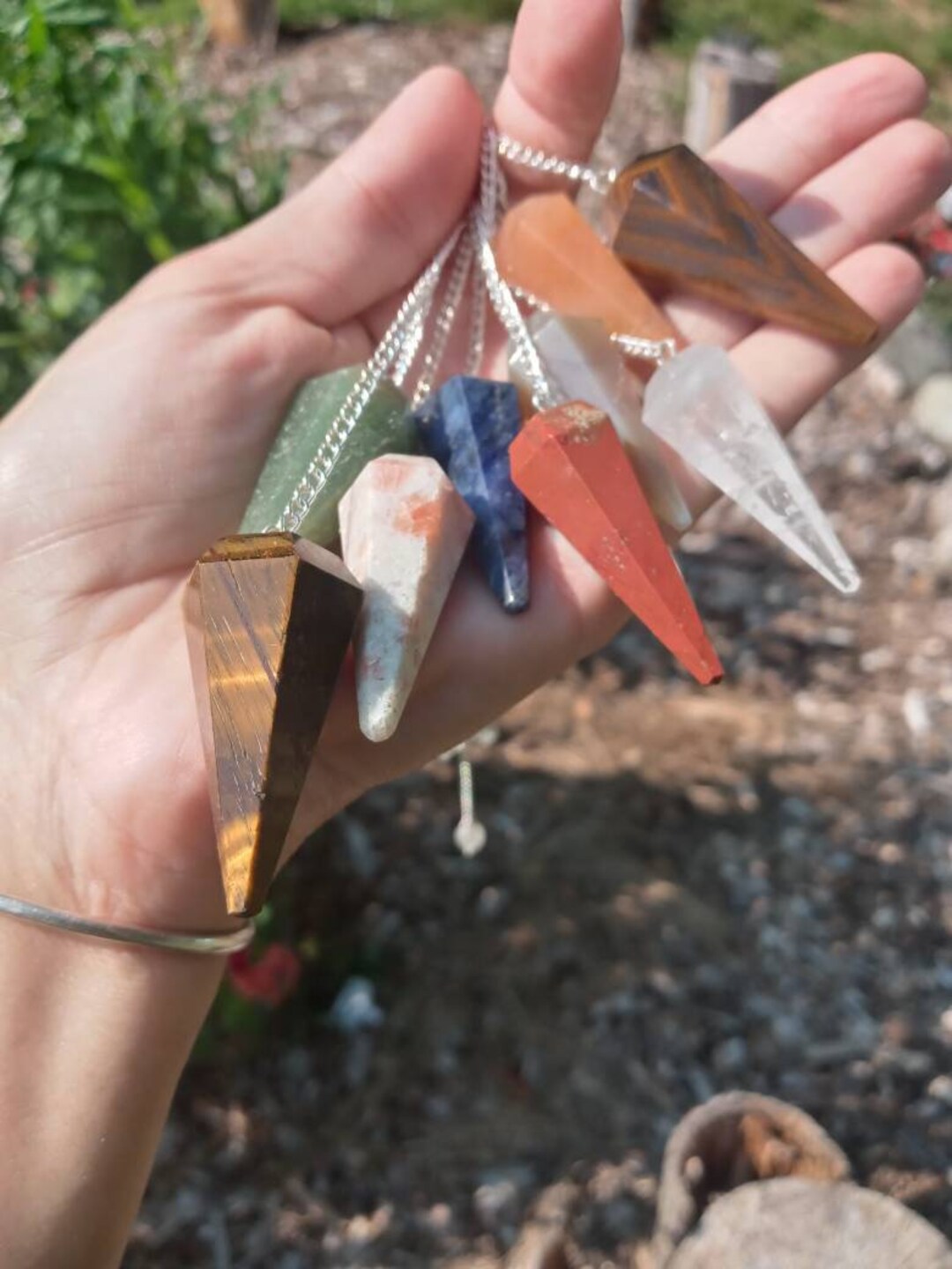 PENDULUMS, Crystal Pendulums, Stone Pendulum - Etsy