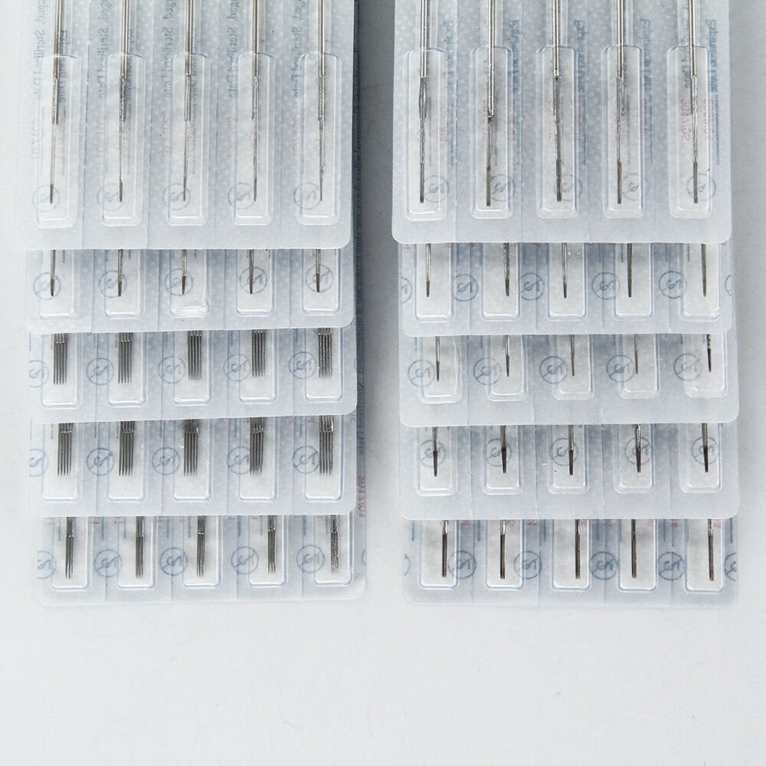 Lno's Stick and Poke Premium Tattoo Needles 10 Sizes - 3/5/7/9RL 5/7 ...