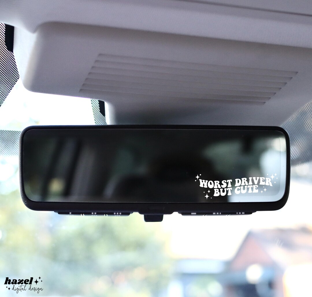 Worst Driver but Cute Svg, Hot Girls Hit Curbs Svg, Drive Safe Svg, Car ...