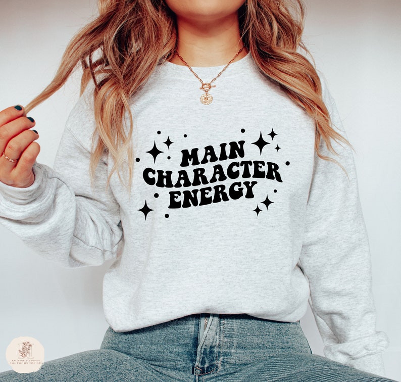 Buy Main Character Energy Svg Positivity Svg Extrovert Svg Online in ...