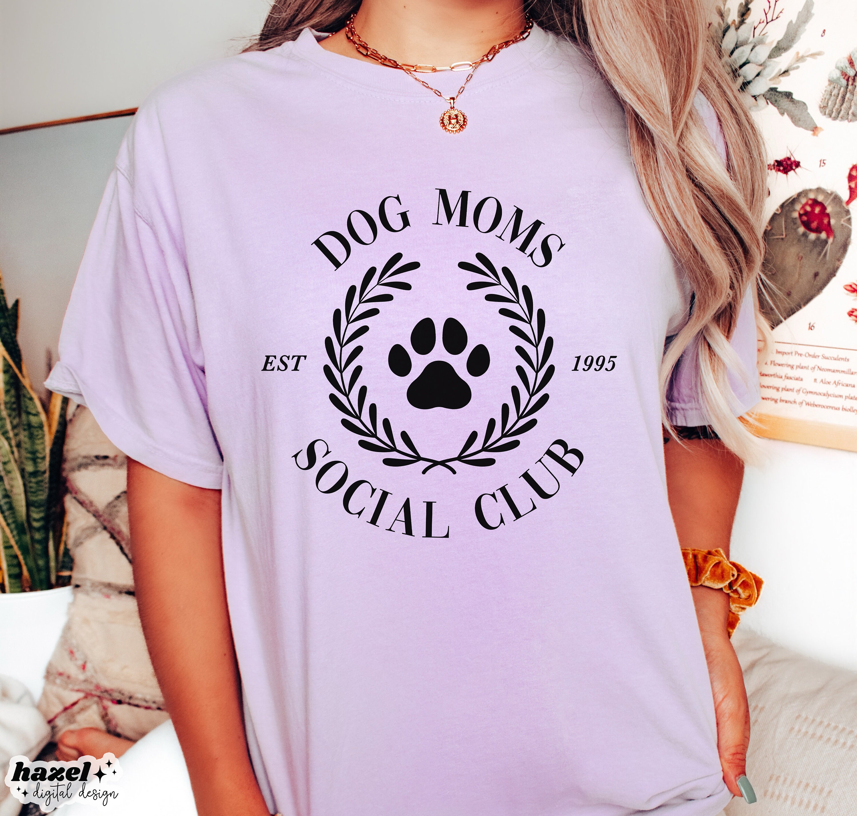 Dog Moms Social Club Svg, Dog Mom Svg, Social Club Svg, Trendy Dog Svg ...