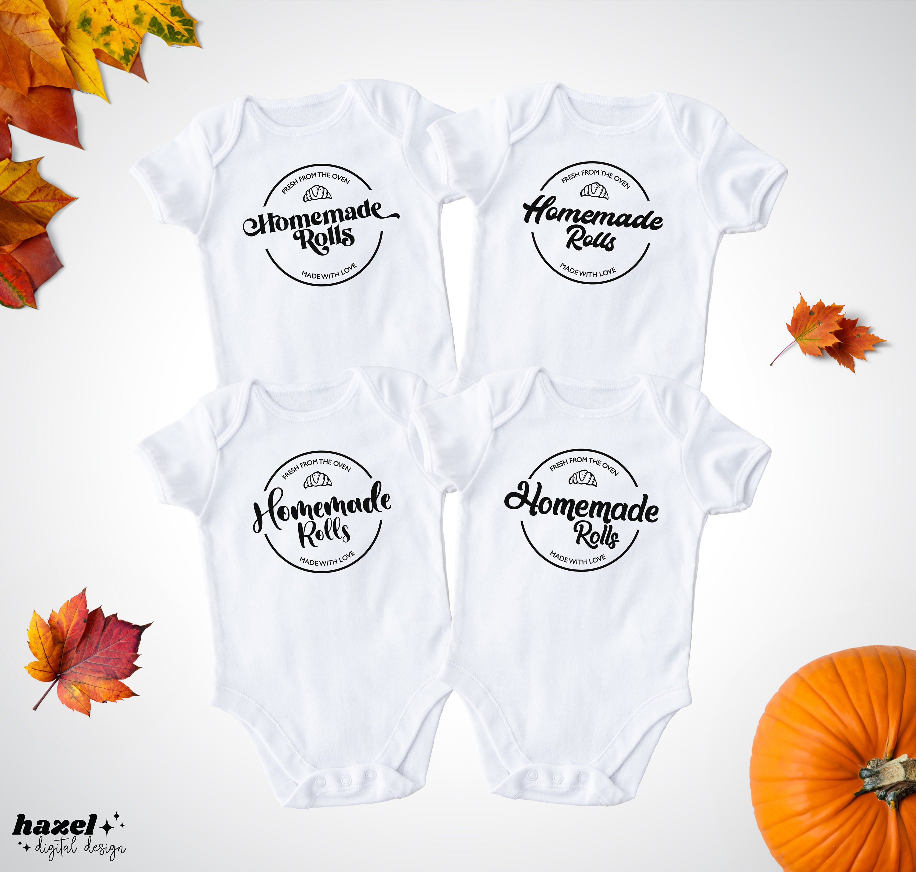 Bundle Homemade Rolls Svg, Baby Pun Svg, Baby Rolls Svg, Cute Baby Svg ...