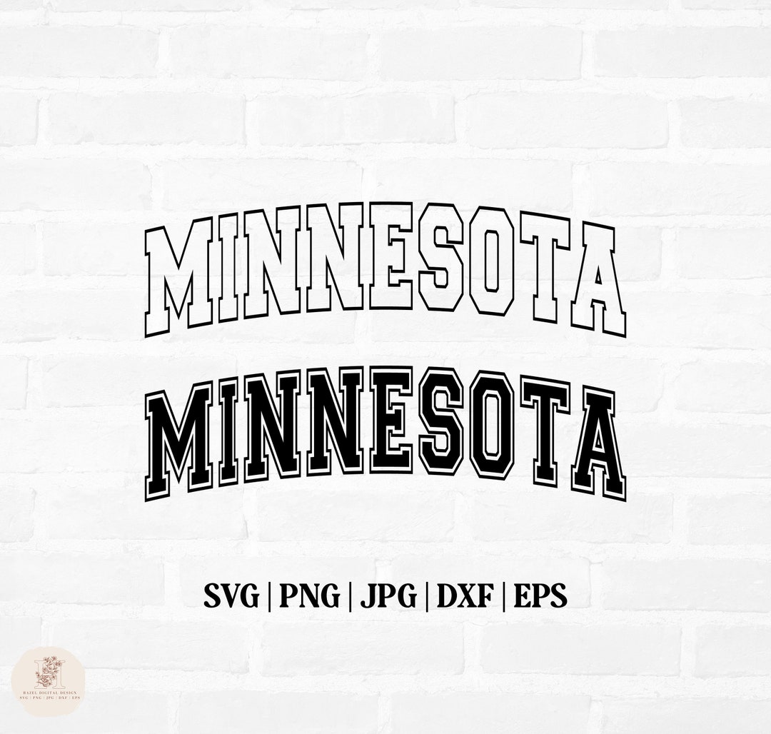 Minnesota Svg Minnesota Png State Svg Summer Svg - Etsy