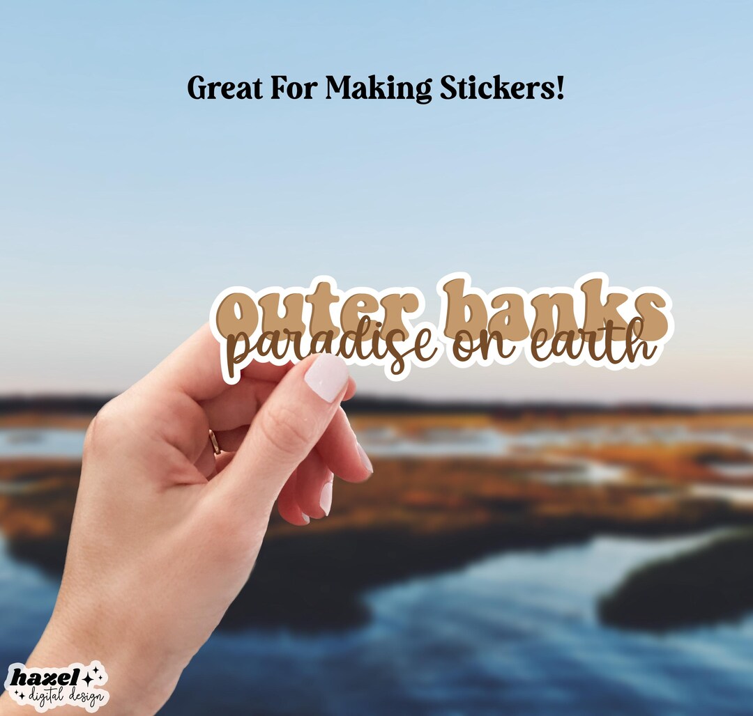 Outer Banks Paradise on Earth Svg, North Carolina Svg, OBX Svg, Outer ...