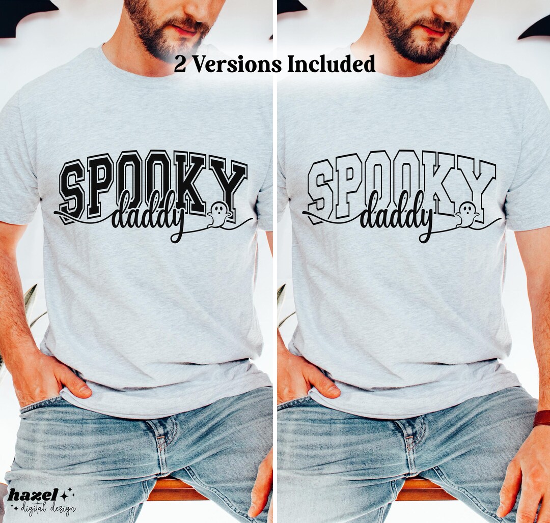 Spooky Daddy Svg, Halloween Dad Svg, Spooky Vibes Svg, Halloween Svg ...