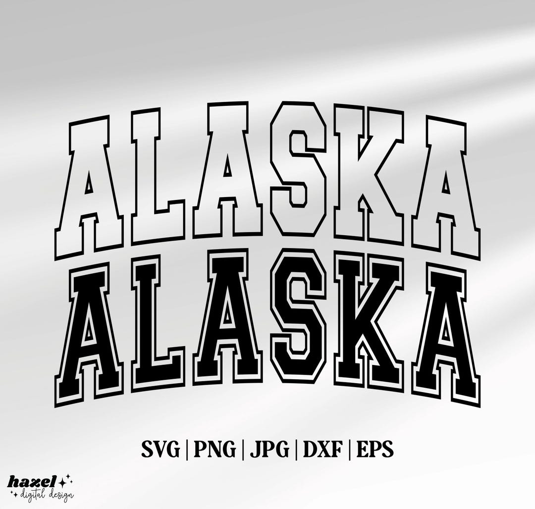 Alaska Svg, United States Svg, USA Svg, State Name Svg, Travel Svg ...