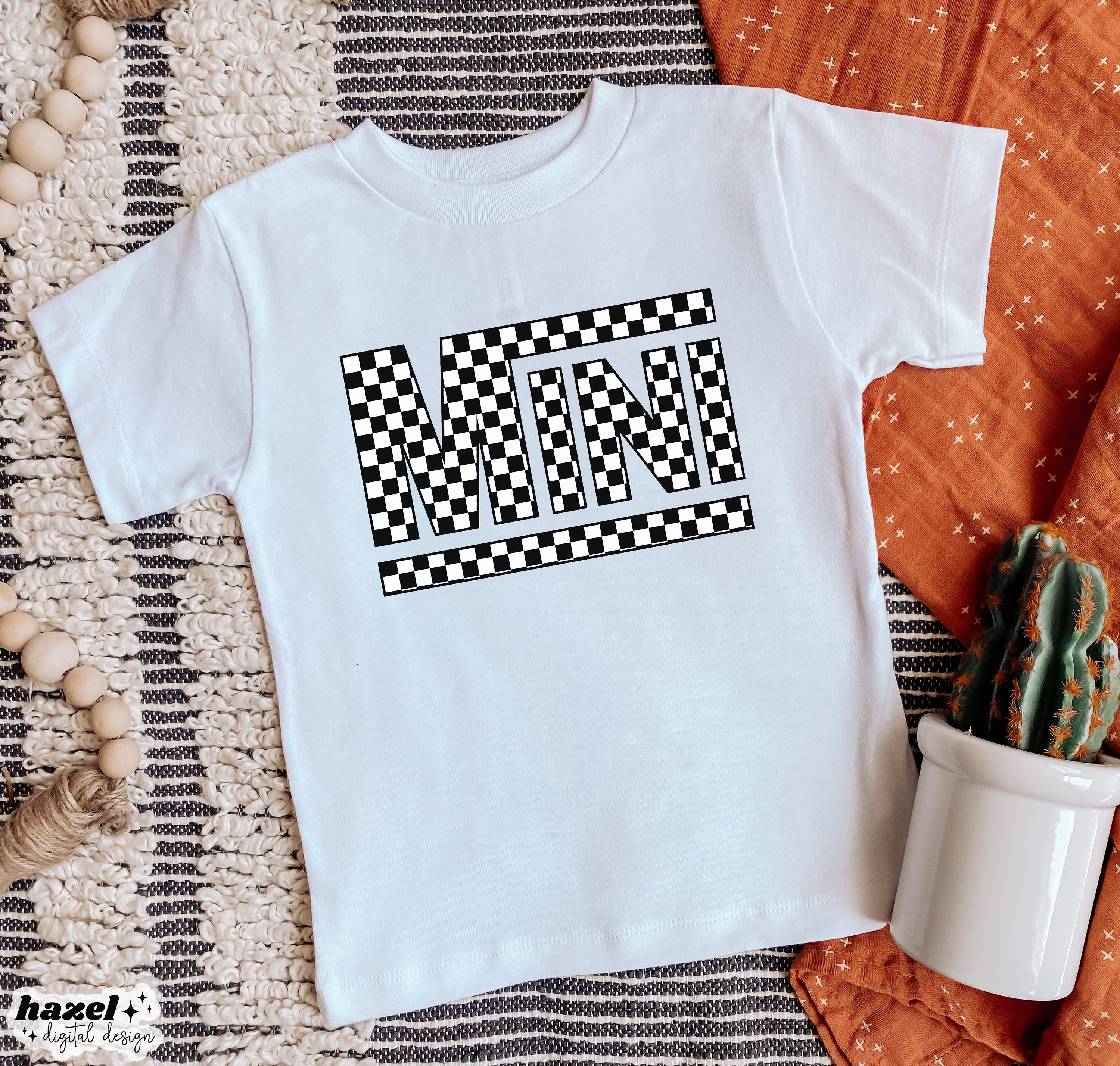 Checkered Mama Mini Svg, Mama Svg, Cool Kid Svg, Trendy Kids Svg ...