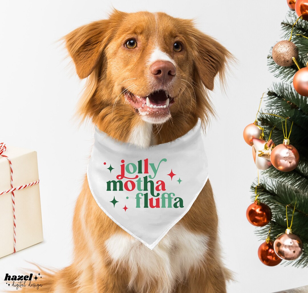 Jolly Motha Fluffa Svg Christmas Svg Dog Christmas Svg Cat - Etsy