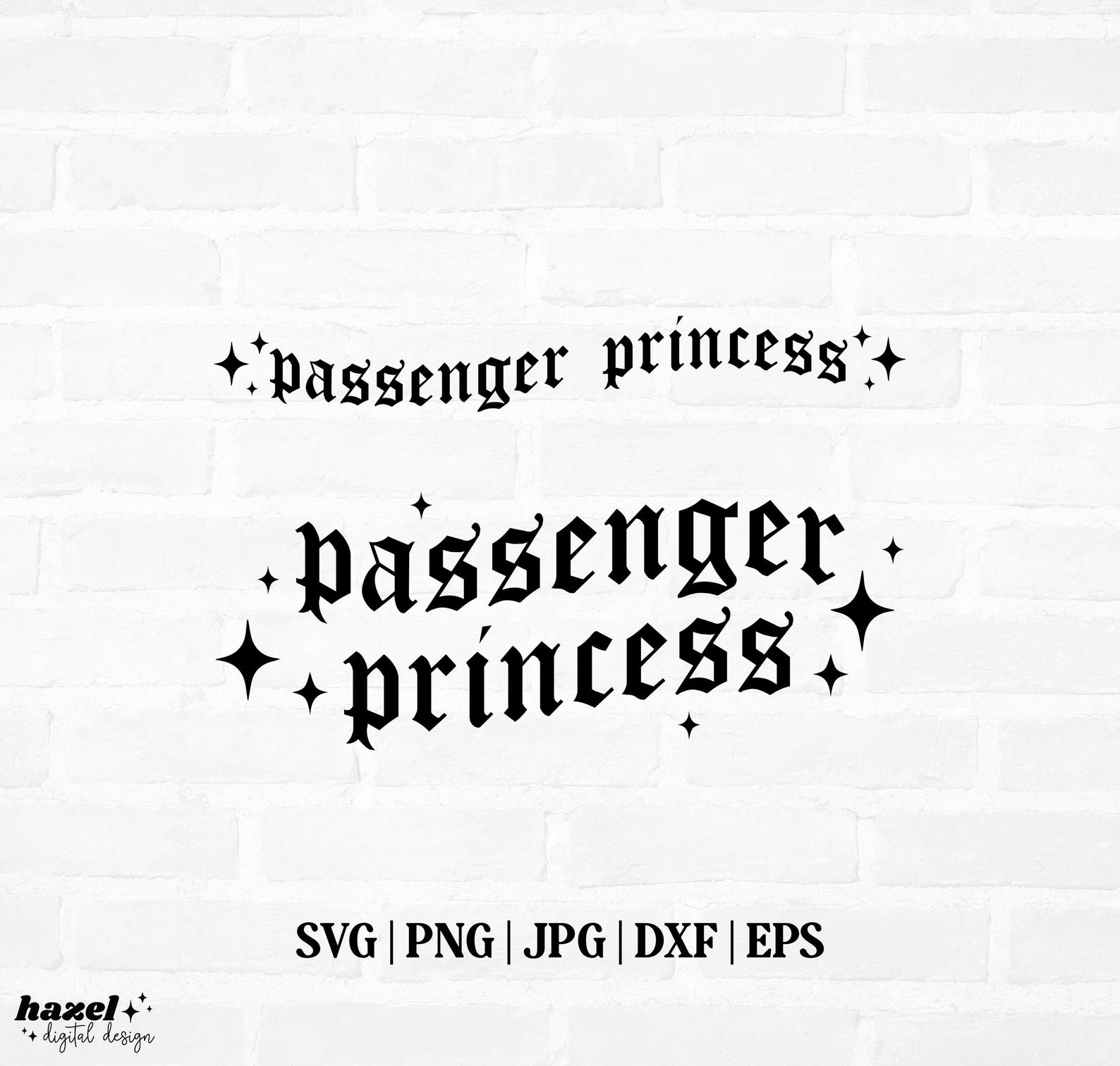 Passenger Princess Svg, Princess Sticker Svg, Girlfriend Svg, Wife Svg ...