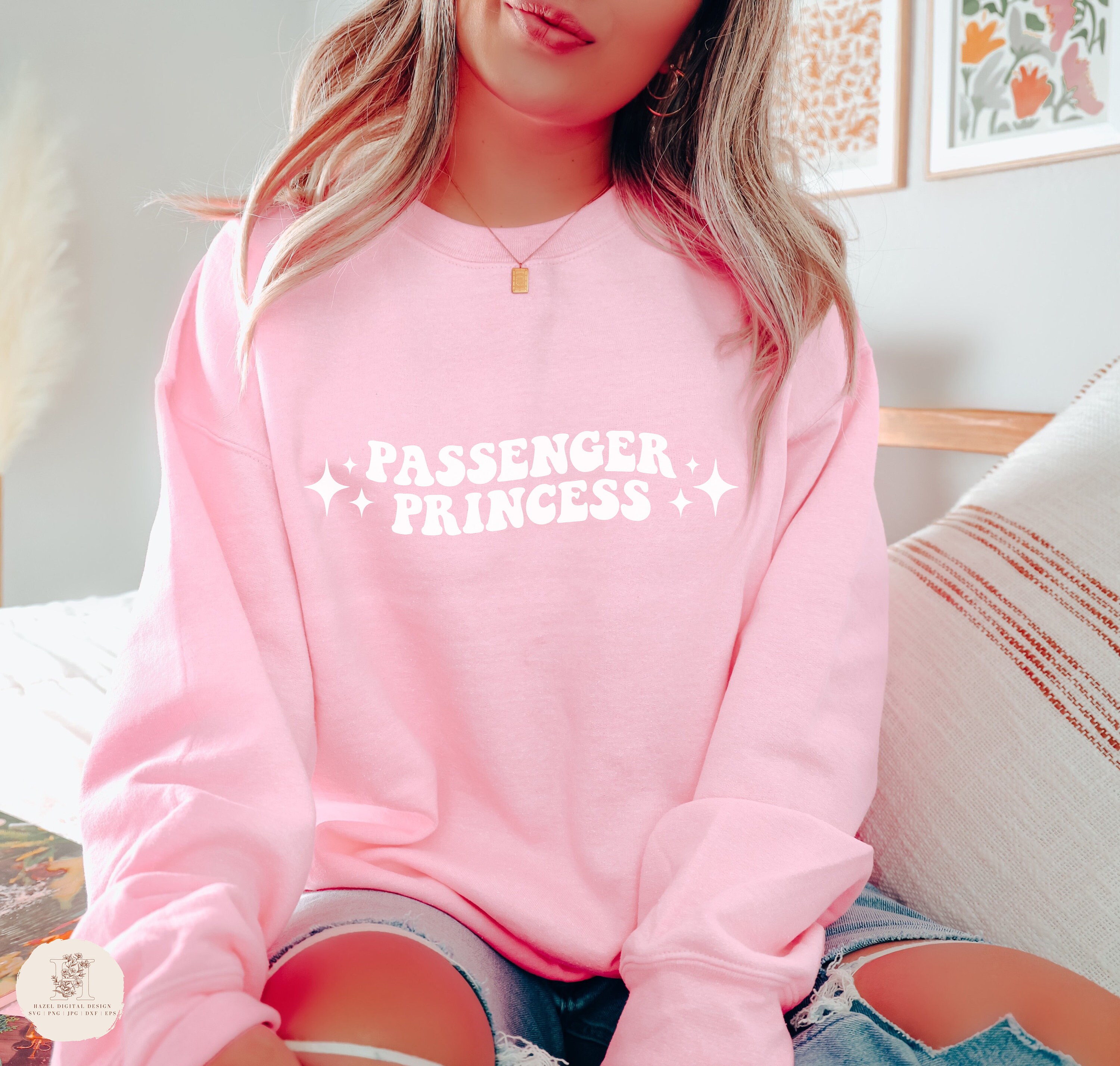 Passenger Princess Svg Girlfriend Svg Wife Svg Car Decal - Etsy