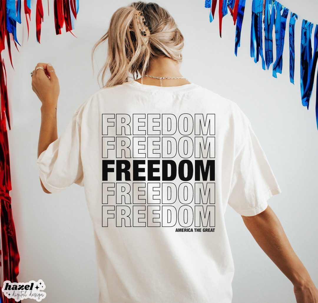 Freedom Svg, Fourth of July Svg, July 4th Svg, America Png, Trendy USA ...