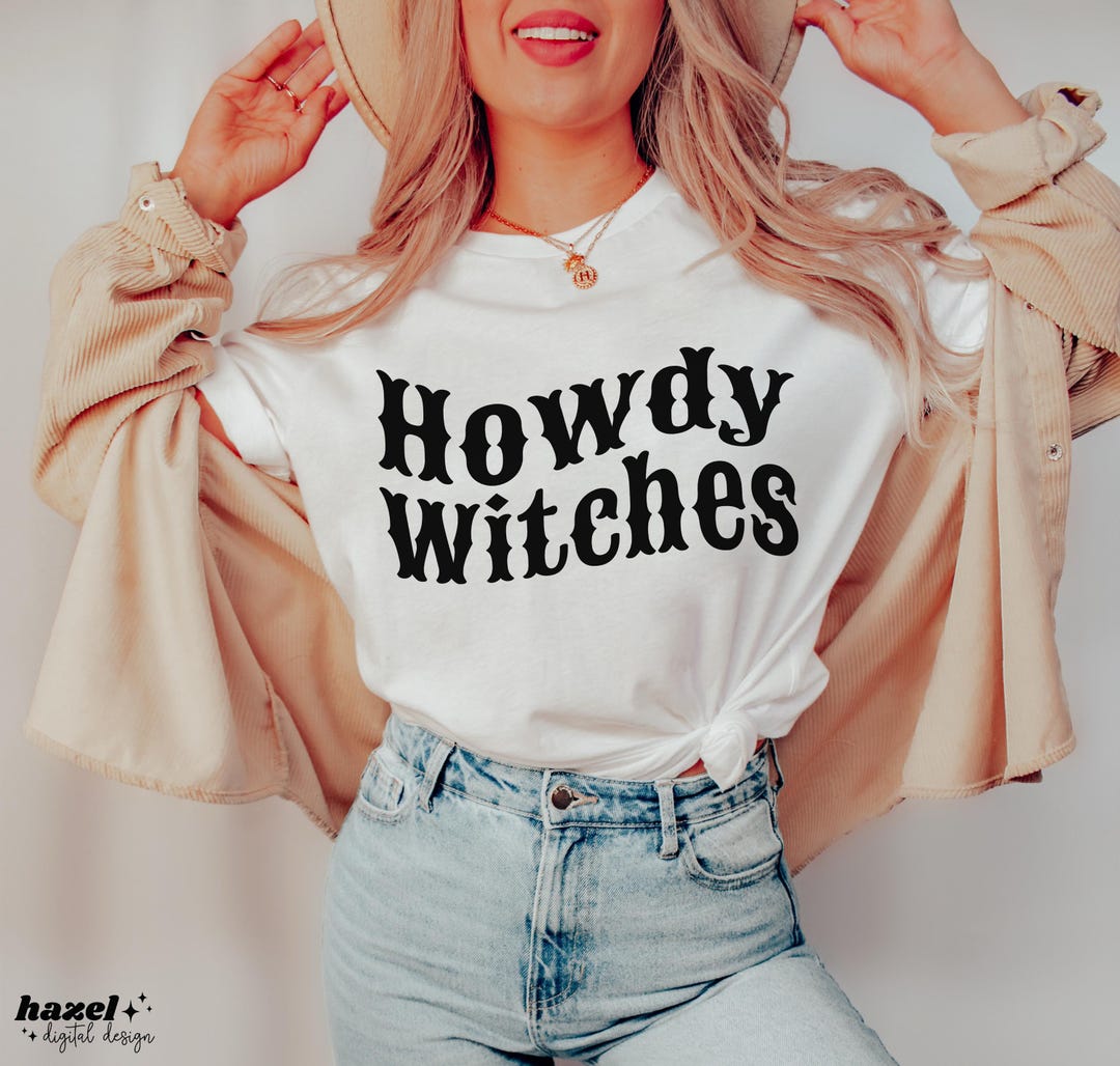 Howdy Witches Svg, Boo Yaw Svg, Howdy Boo Svg, Western Halloween Svg ...