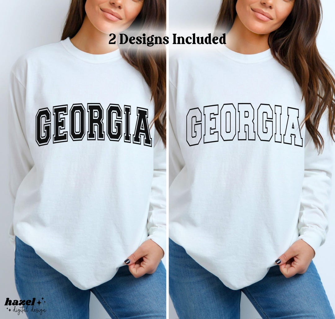 Georgia Svg, United States Svg, USA Svg, State Name Svg, Travel Svg ...