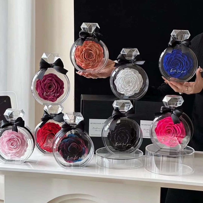 Rose Perfume Bottle - Etsy