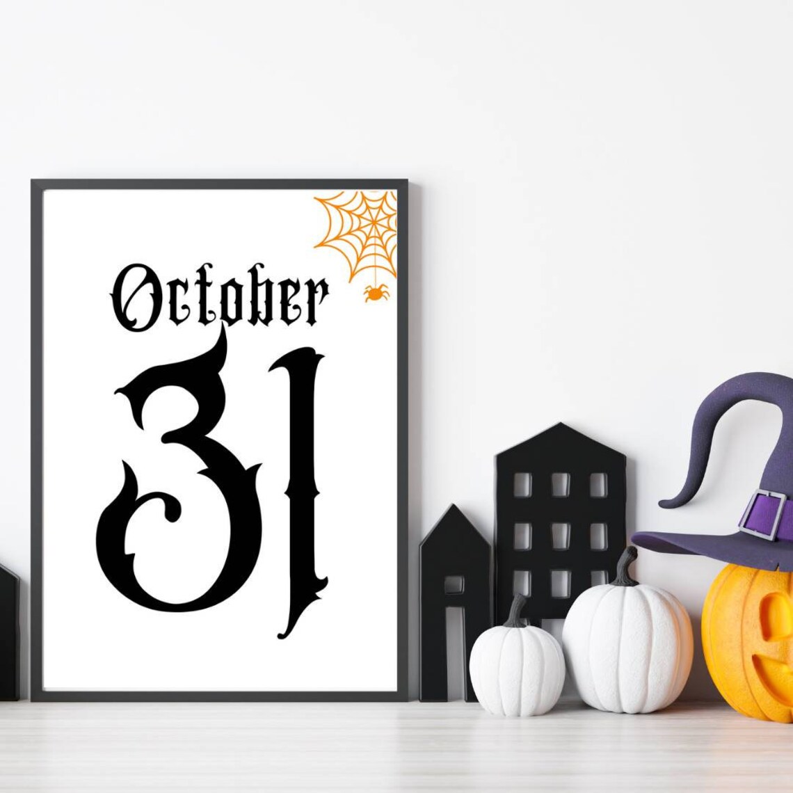 Halloween Printable, October 31, Spooky Halloween Printable, Halloween ...