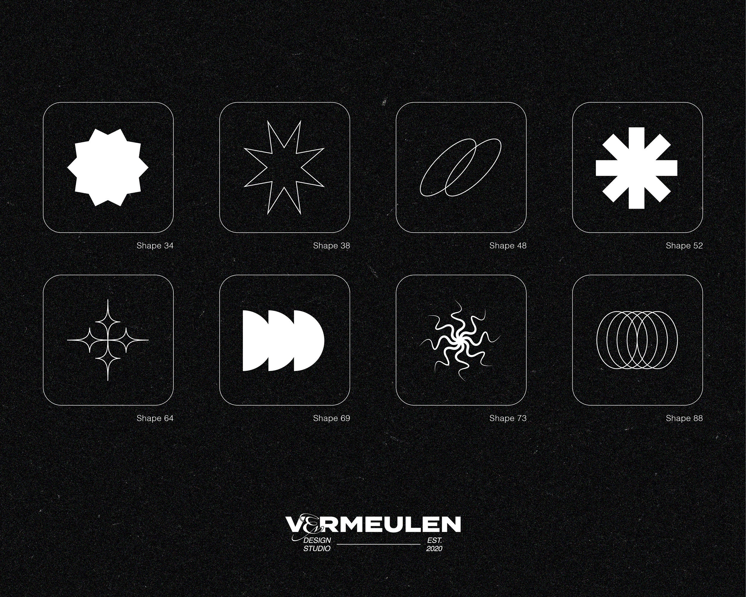 100 Vector SHAPES DIGITAL L Download Pack Png Svg Jpg Eps Edgy Modern ...