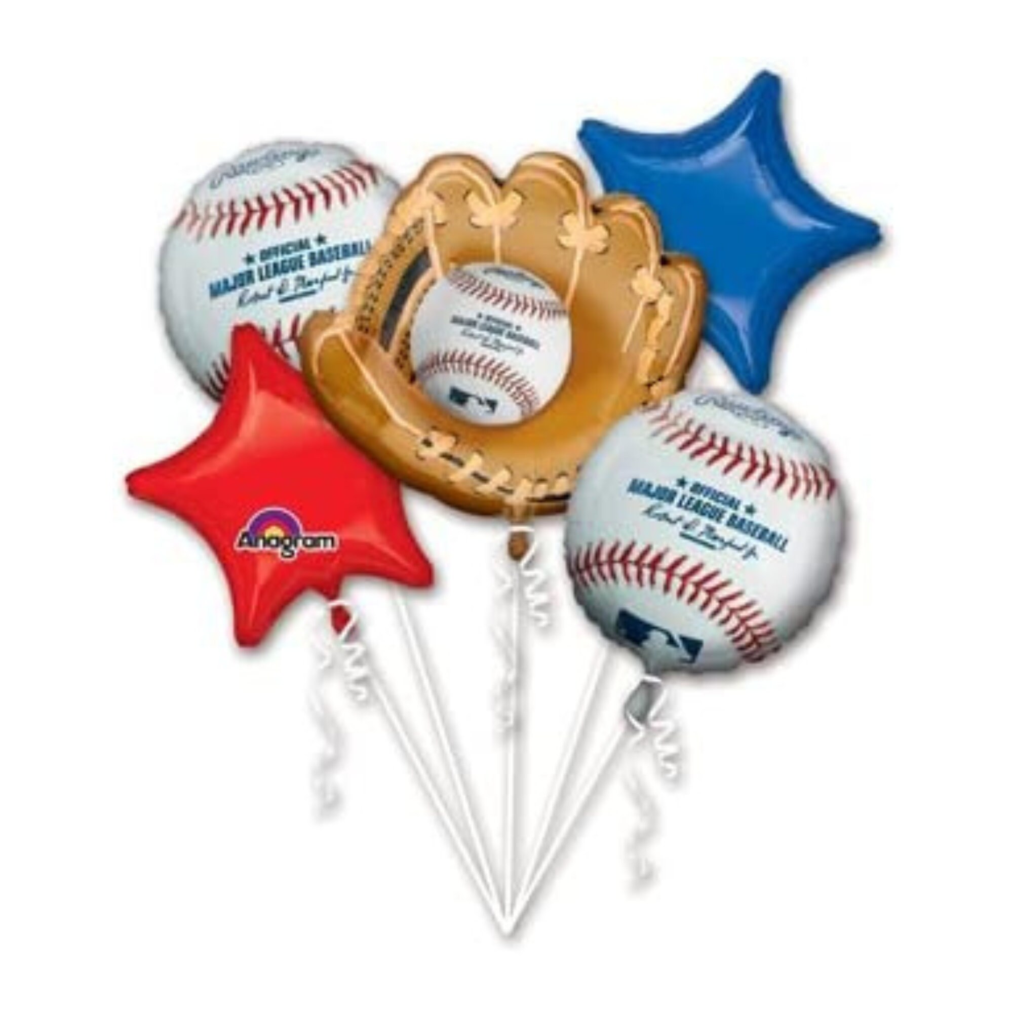 Major League Baseball Balloon Bouquet Baseball Balloons - Etsy