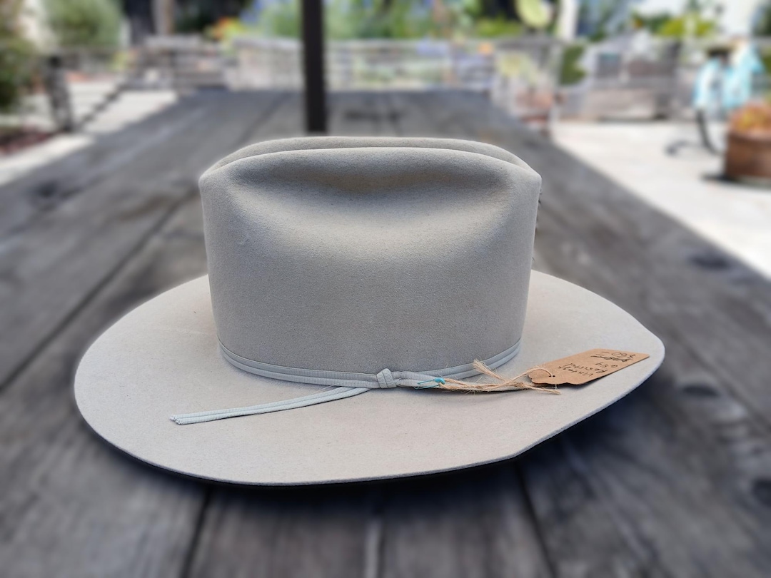 1980s Resistol "the Westerner" Silverbelly Hat 6 3/4 - Etsy