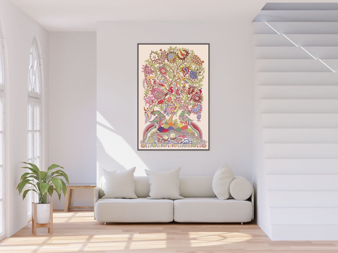 Tree of Life, Traditional Indian Art - Etsy
