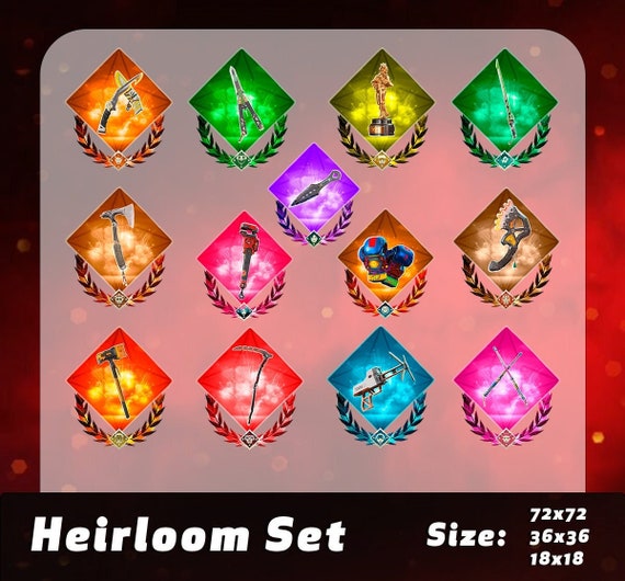 Digital Sub Badges Twitch Apex Legends Apex Pack Grey/Blue/Purple/Gold ...