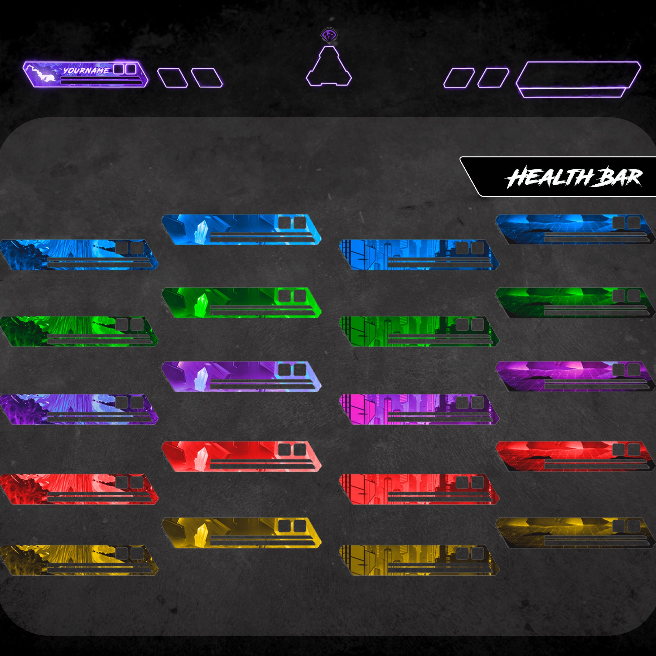 Apex Legends Rings for Health Bar and Sub Badges legends Class - Etsy