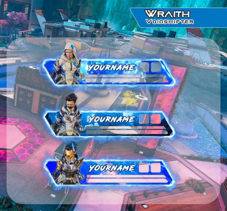 Apex Legends Prestige Apex Voidshifter Skin Custom Health Bar - Etsy