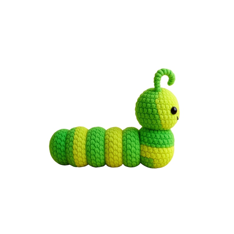 Glow Worm Amigurumi Crochet Pattern – PDF Download - Etsy