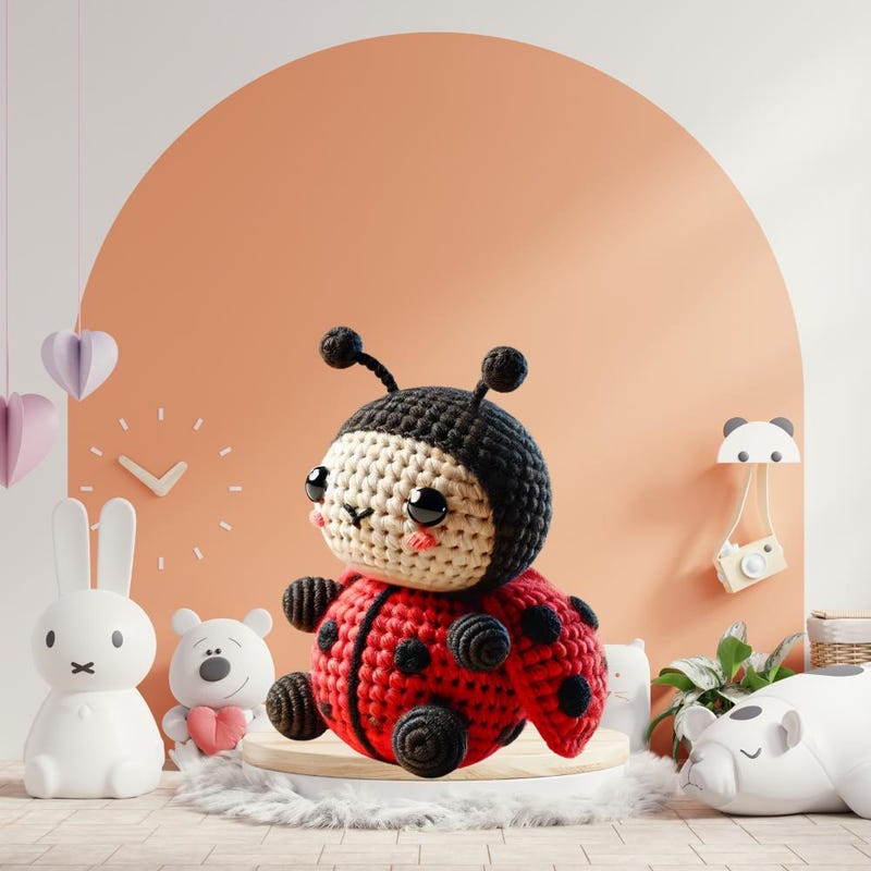 Crochet Ladybug - Etsy