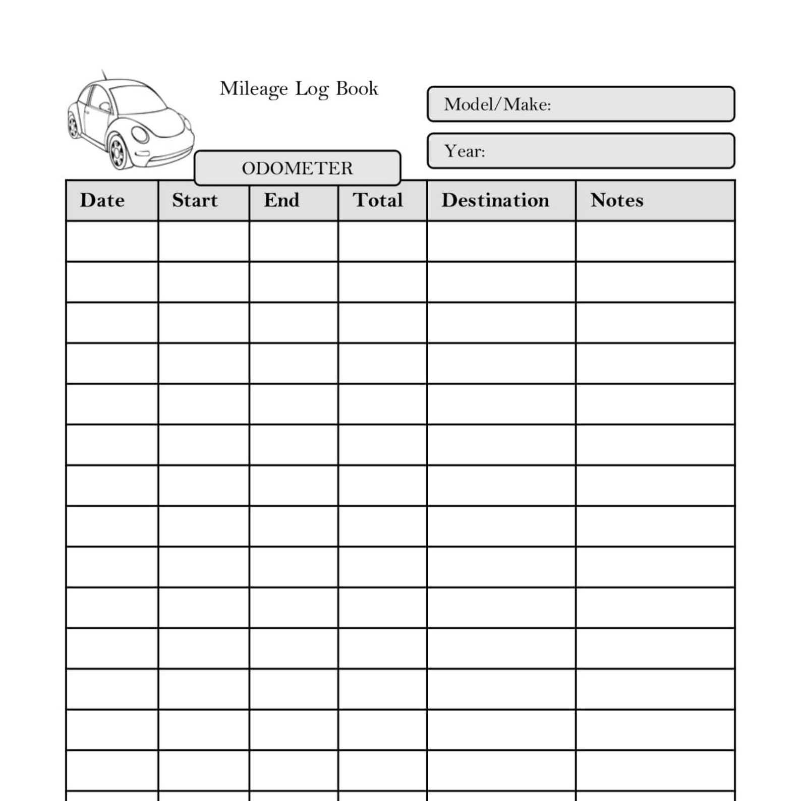 My Mileage Tracker Mileage Log Book Etsy My Mileage Tracker Mileage Log Book Etsy