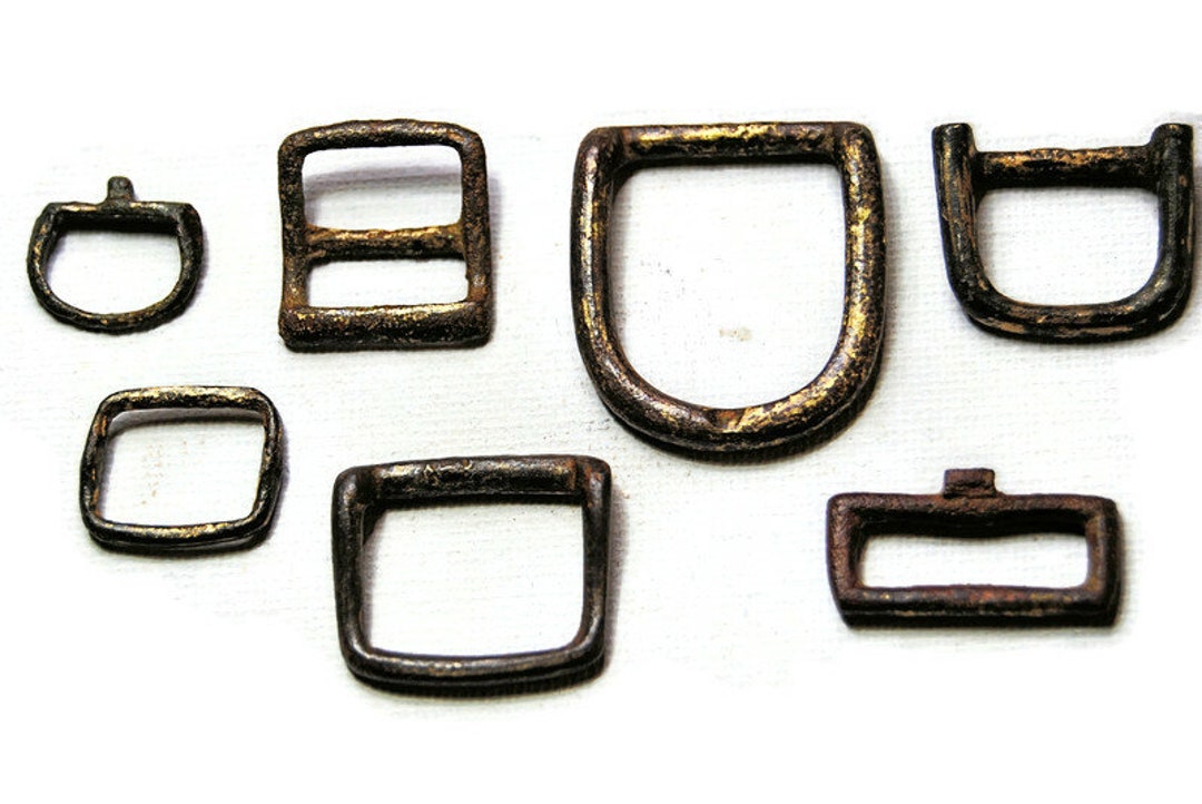 Genuine Antiquity A Beautiful Collection of Seven Post Medieval Buckles ...