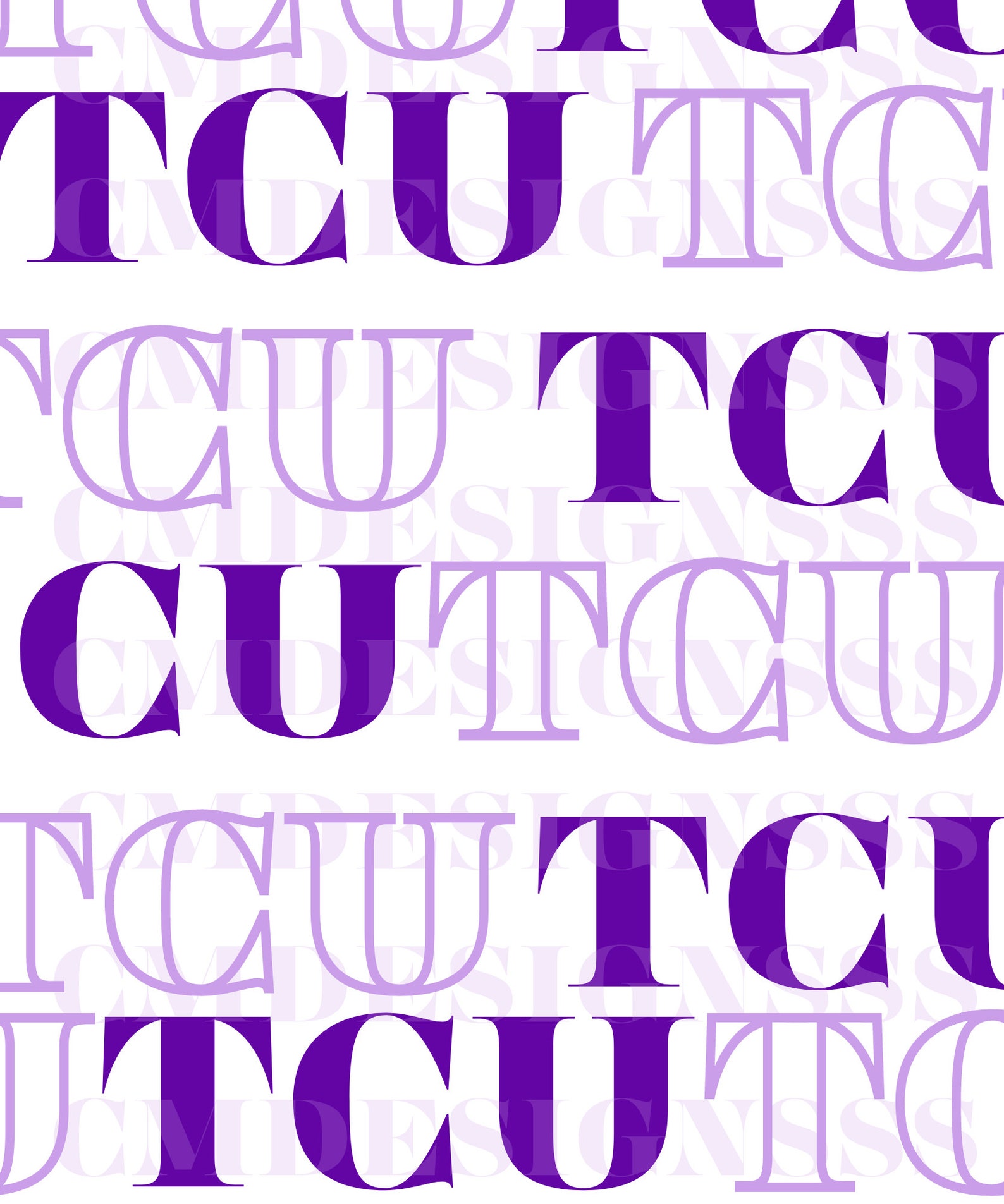 Texas Christian University Digital Prints Wall Prints Fort Worth Dorm ...