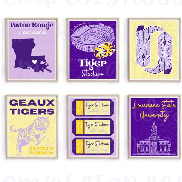 College Dorm Art - Etsy