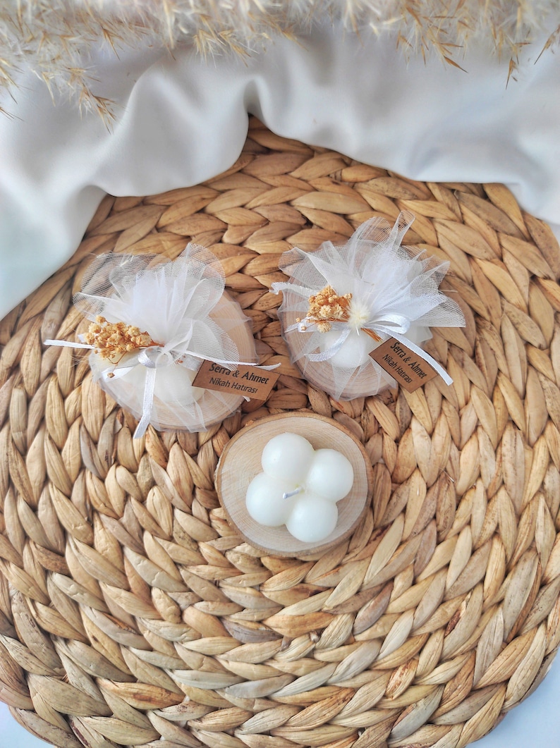 Wedding Party Favor Mini Bubble Candle Wedding Favor Bulk - Etsy