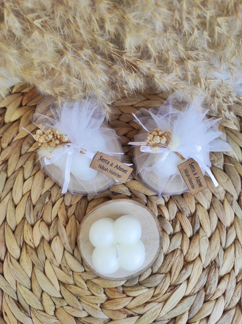 Wedding Party Favor Mini Bubble Candle Wedding Favor Bulk - Etsy