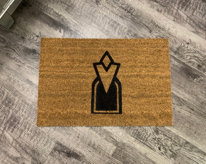 Quest Marker Inspired Icon Coir Doormat - Etsy