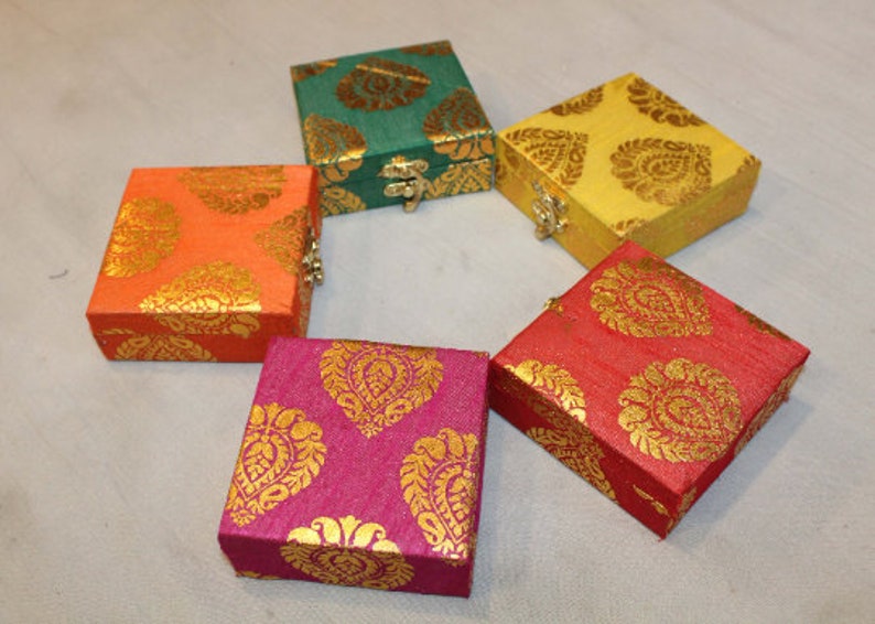 Lot of 5 to 100 Pcs Indian Sweet Boxes, Indian Wedding Gift, Bridesmaid ...