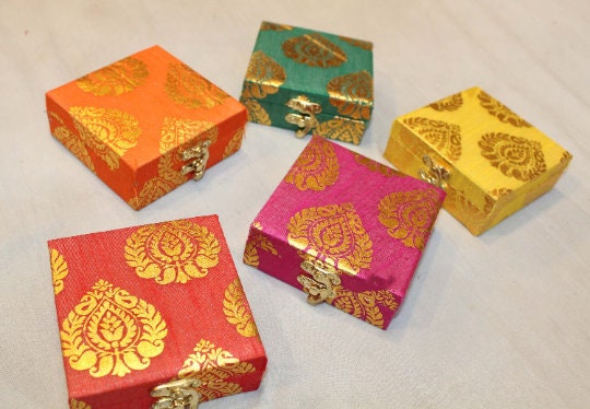 Lot of 5 to 100 Pcs Indian Sweet Boxes, Indian Wedding Gift, Bridesmaid ...