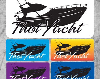 Thot Yacht Sticker - Etsy