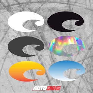 Costa Decal 6 Colors 6 Sizes Premium Vinyl Easy Application - Etsy