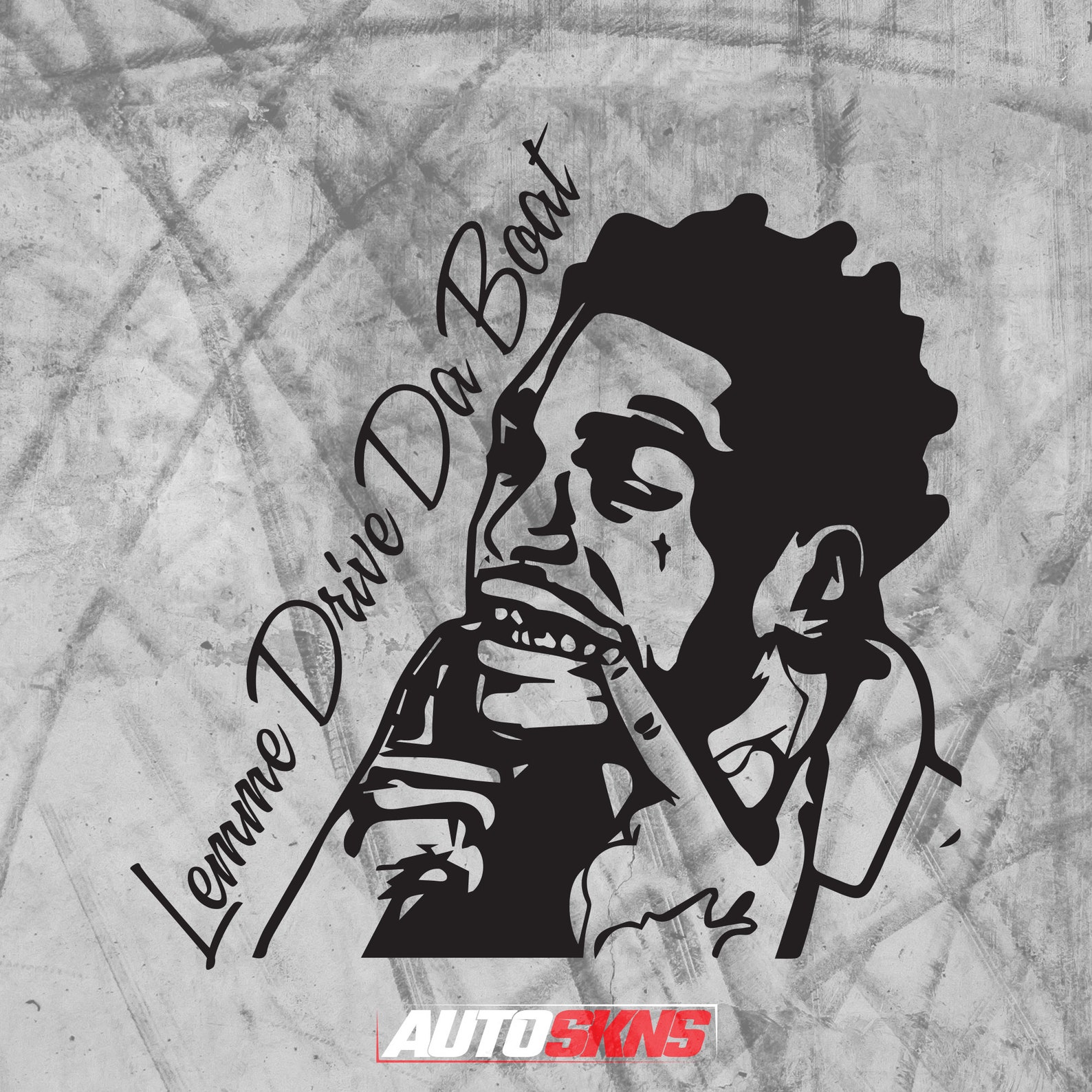 Lemme Drive Da Boat Kodak Premium Vinyl Decal 4 Colors 4 - Etsy