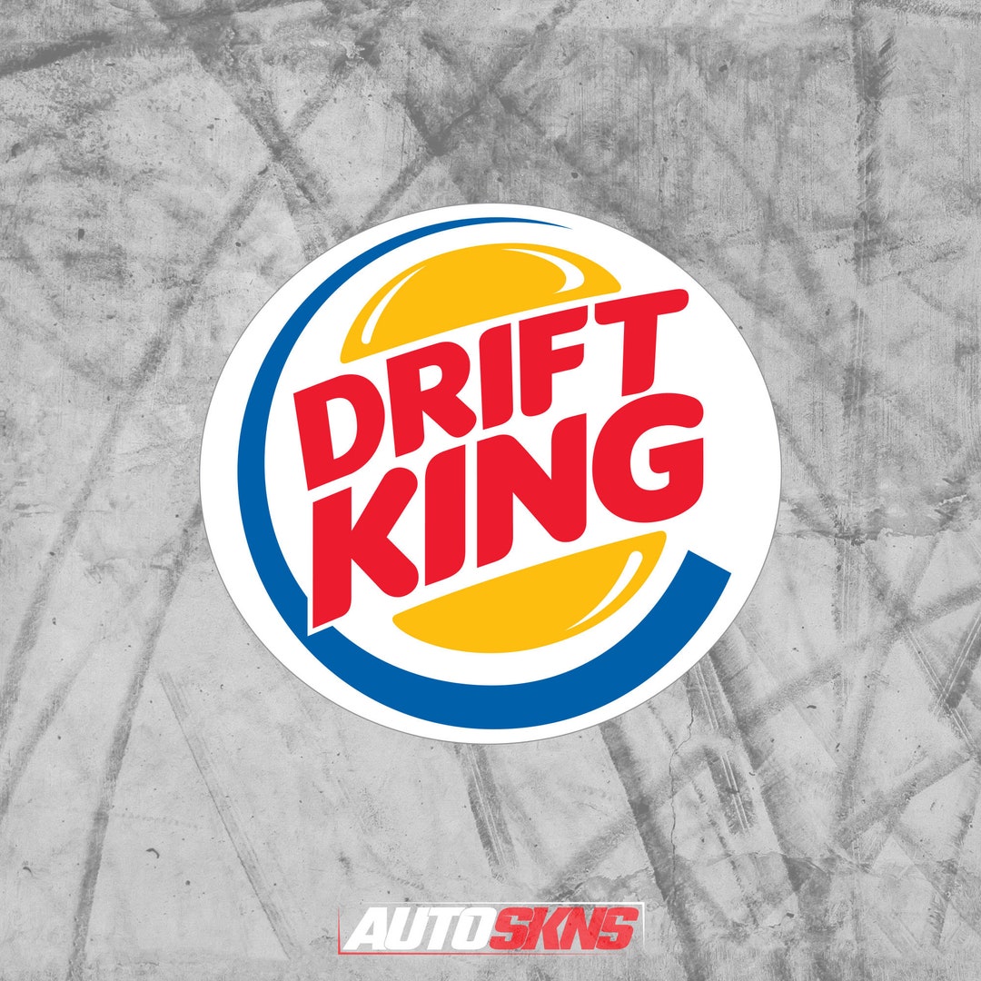 Drift King Premium Vinyl Decal - Etsy