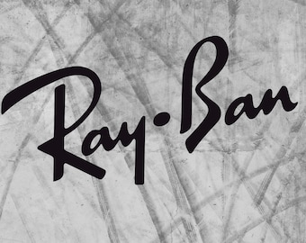 Ray Ban Decal - Etsy
