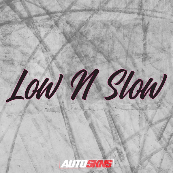 Low and Slow - Etsy
