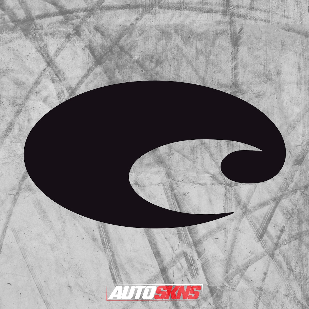 Costa Decal 6 Colors 6 Sizes Premium Vinyl Easy Application - Etsy