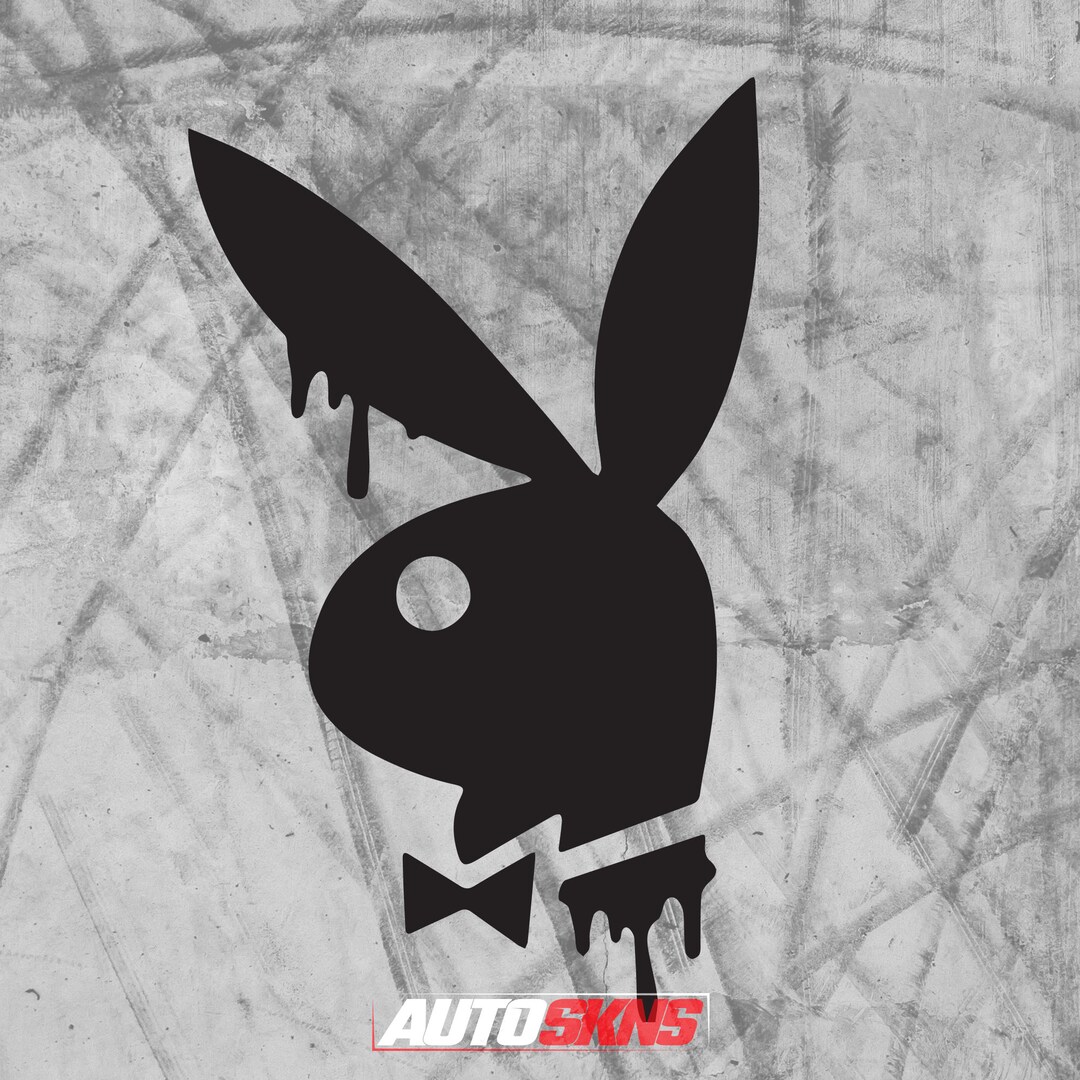 Drippy Playboy Bunny Premium Vinyl Decal 4 Colors 4 Sizes - Etsy Drippy Playboy Bunny Premium Vinyl Decal 4 Colors 4 Sizes - Etsy